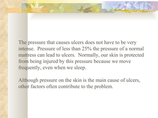 Pressure Ulcer Prevention & Skin Care | PPT | Skin and Dermatology ...
