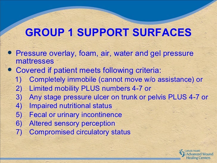 Pressure ulcers, why and how