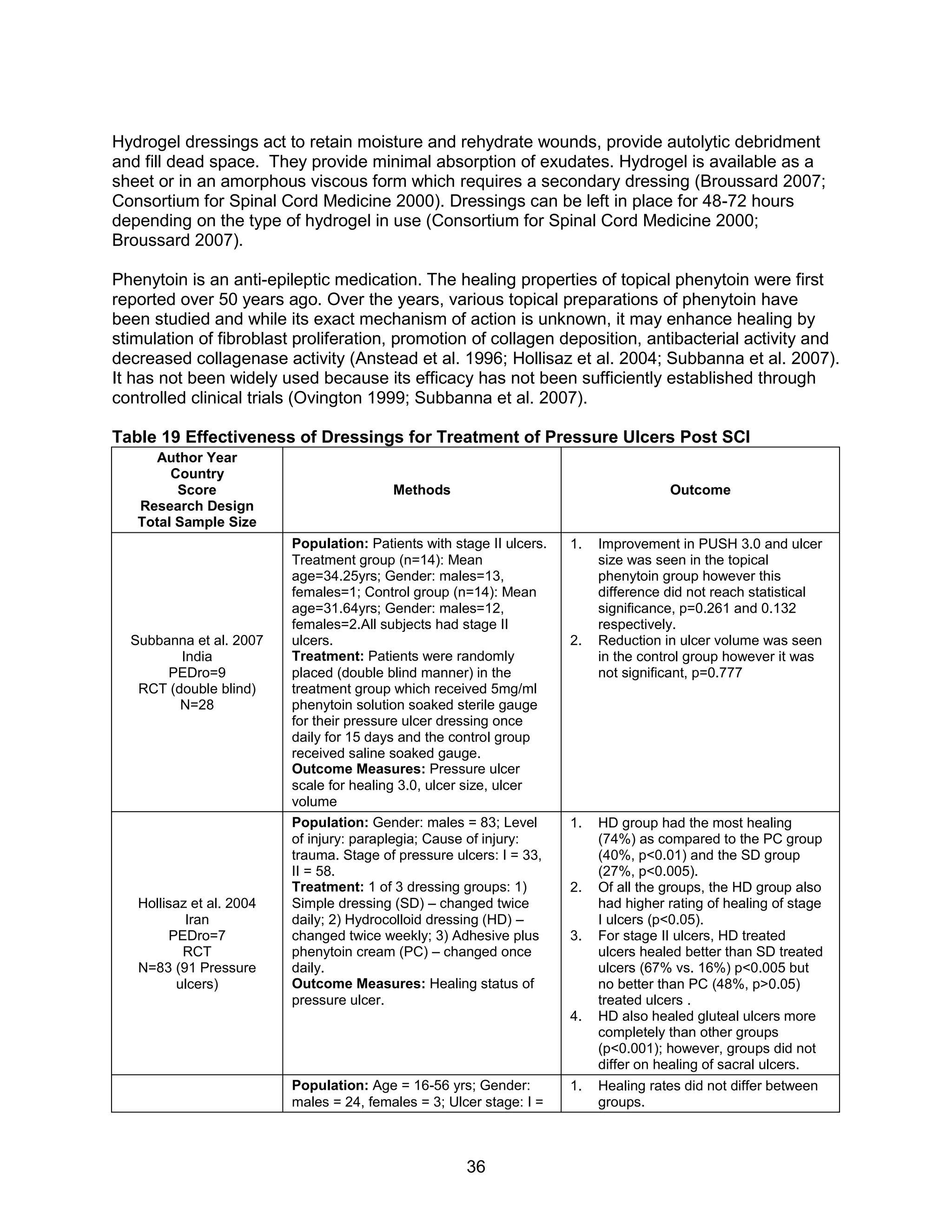 Pressure ulcers following spinal cord injury | PDF