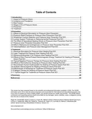 Pressure ulcers following spinal cord injury | PDF