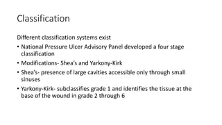 Pressure Ulcers- Pathology and Management | PPTX