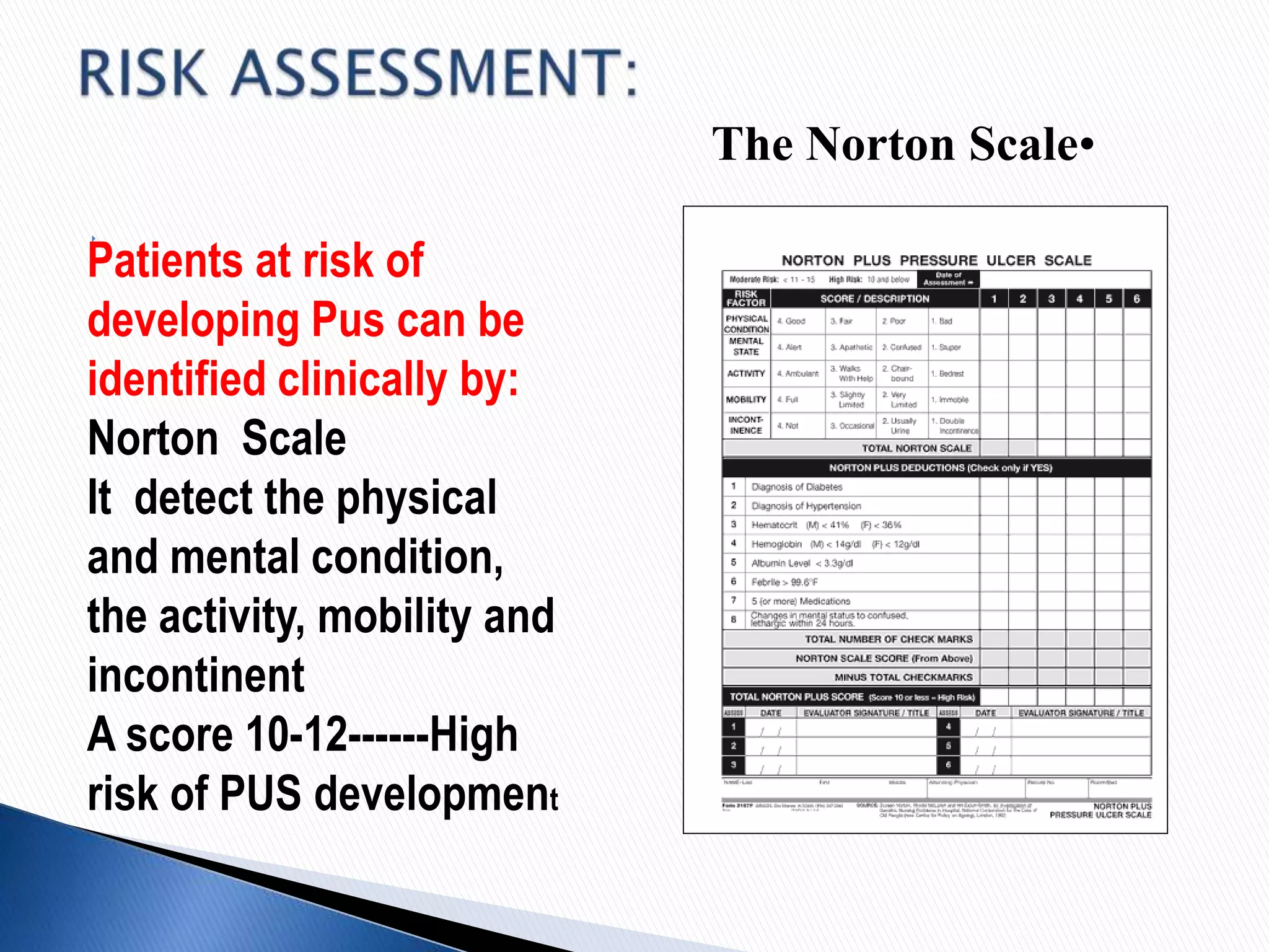 Pressure ulcers presentation | PPSX