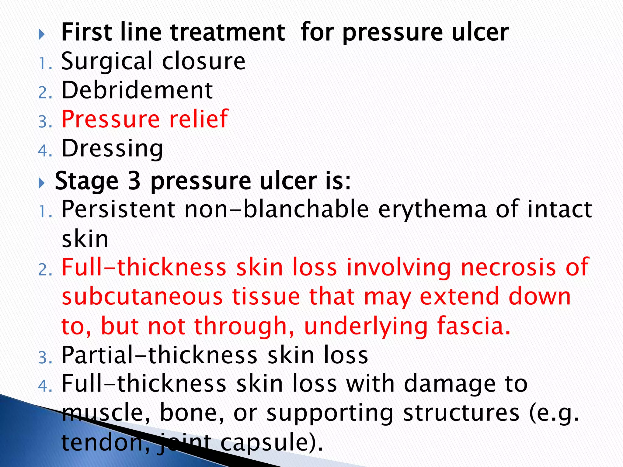 Pressure ulcers presentation | PPSX