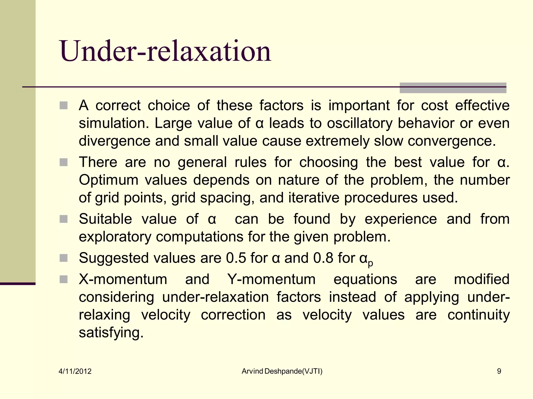 Pressure velocity coupling | PDF