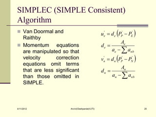 Pressure velocity coupling | PDF