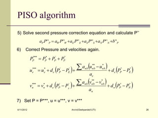 Pressure velocity coupling | PDF