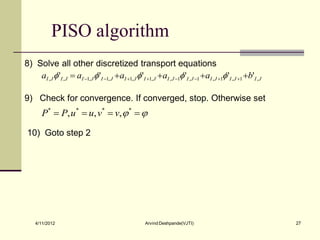 Pressure velocity coupling | PDF