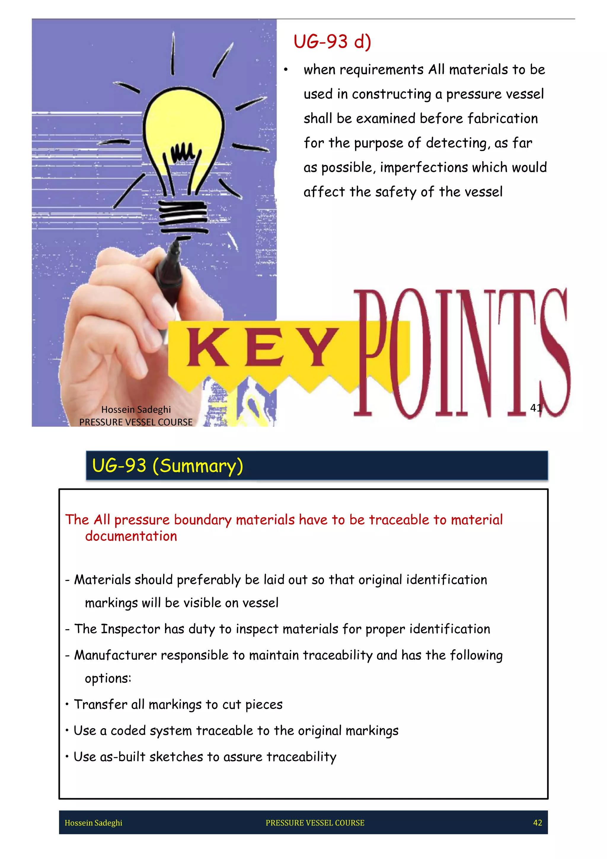 Pressure vessel course by Hossein Sadeghi | PDF