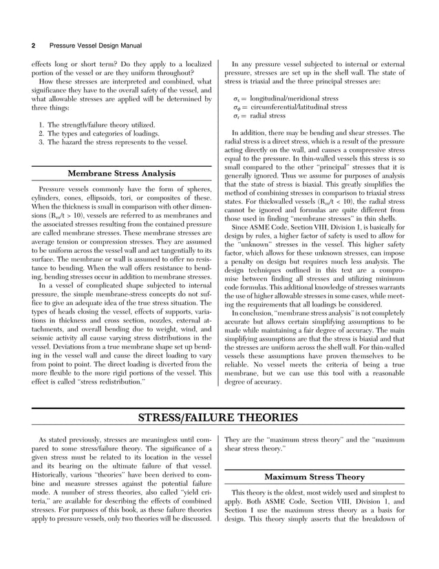 Pressure Vessel Design Manual-STRESS.pdf | Physics | Science