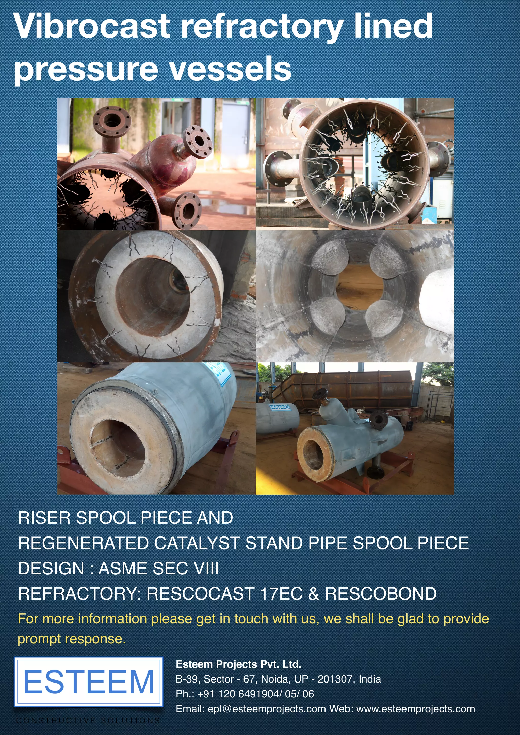 Vibrocast Lined Pressure vessels | PDF