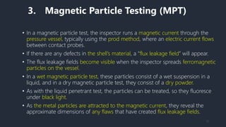Pressure vessel, its types with different testing methods | PDF