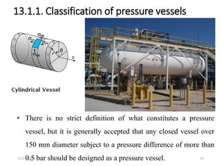 Pressure vessel lecture note ppt | PPTX