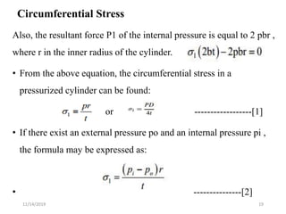 Pressure vessel lecture note ppt | PPTX