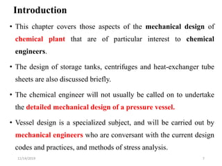 Pressure vessel lecture note ppt | PPTX