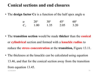 Pressure vessel lecture note ppt | PPTX