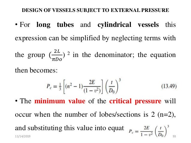 Pressure vessel lecture note ppt
