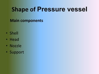 Pressure vessels | PPT