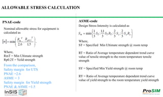 Seismic qualification using ASME/PNAE codes santhosh | PPT
