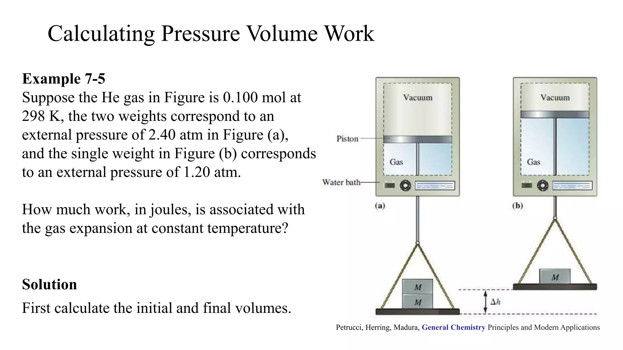 Pressure volume work | PPTX