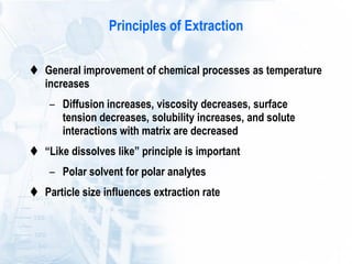 Pressurized accelerated extraction of pollutants | PDF