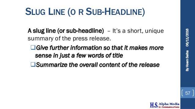 Press Writing for PR & Communications by Hoem Seiha