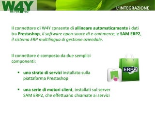 Prestashop - ERP2 integrazione | PPT