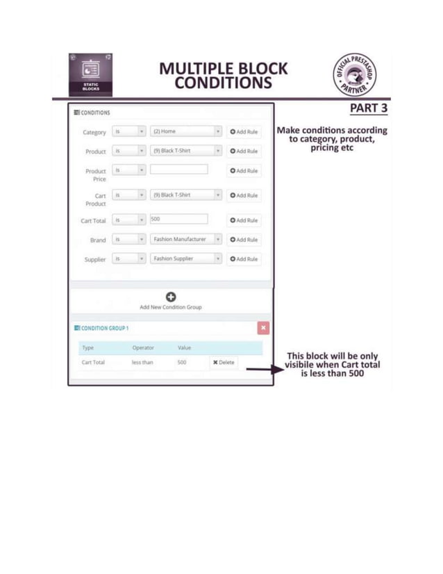 Prestashop html block module | PDF