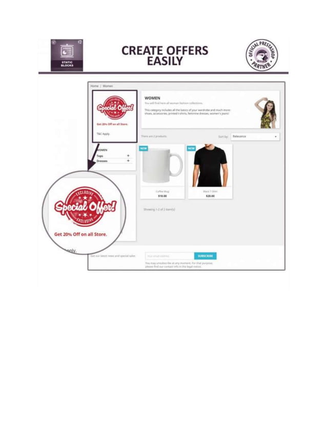 Prestashop html block module | PDF