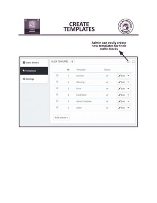 Prestashop html block | PDF