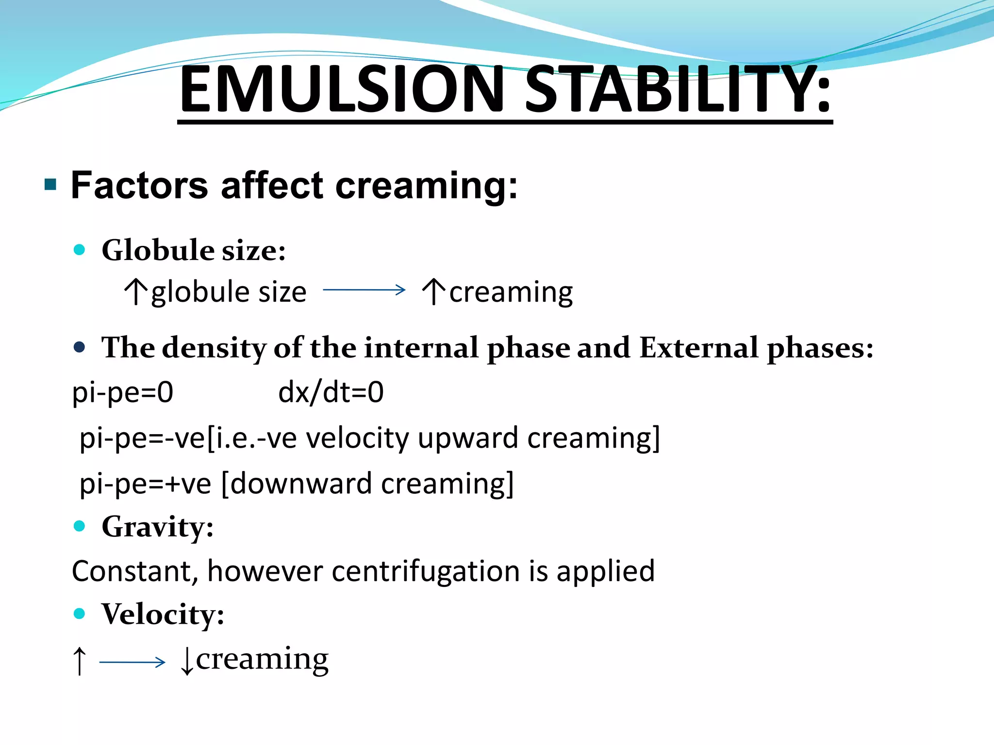 emulsion | PPTX