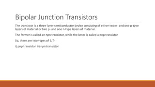 prestationonbipolarjunciontransistor-151128084200-lva1-app6891.pptx