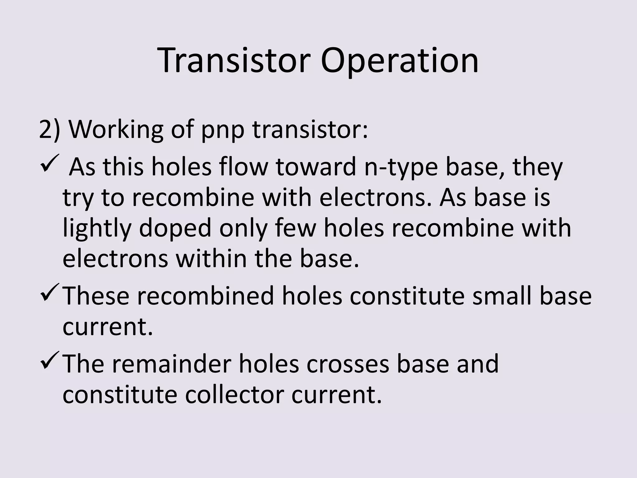 Presentation on bipolar junction transistor | PPTX
