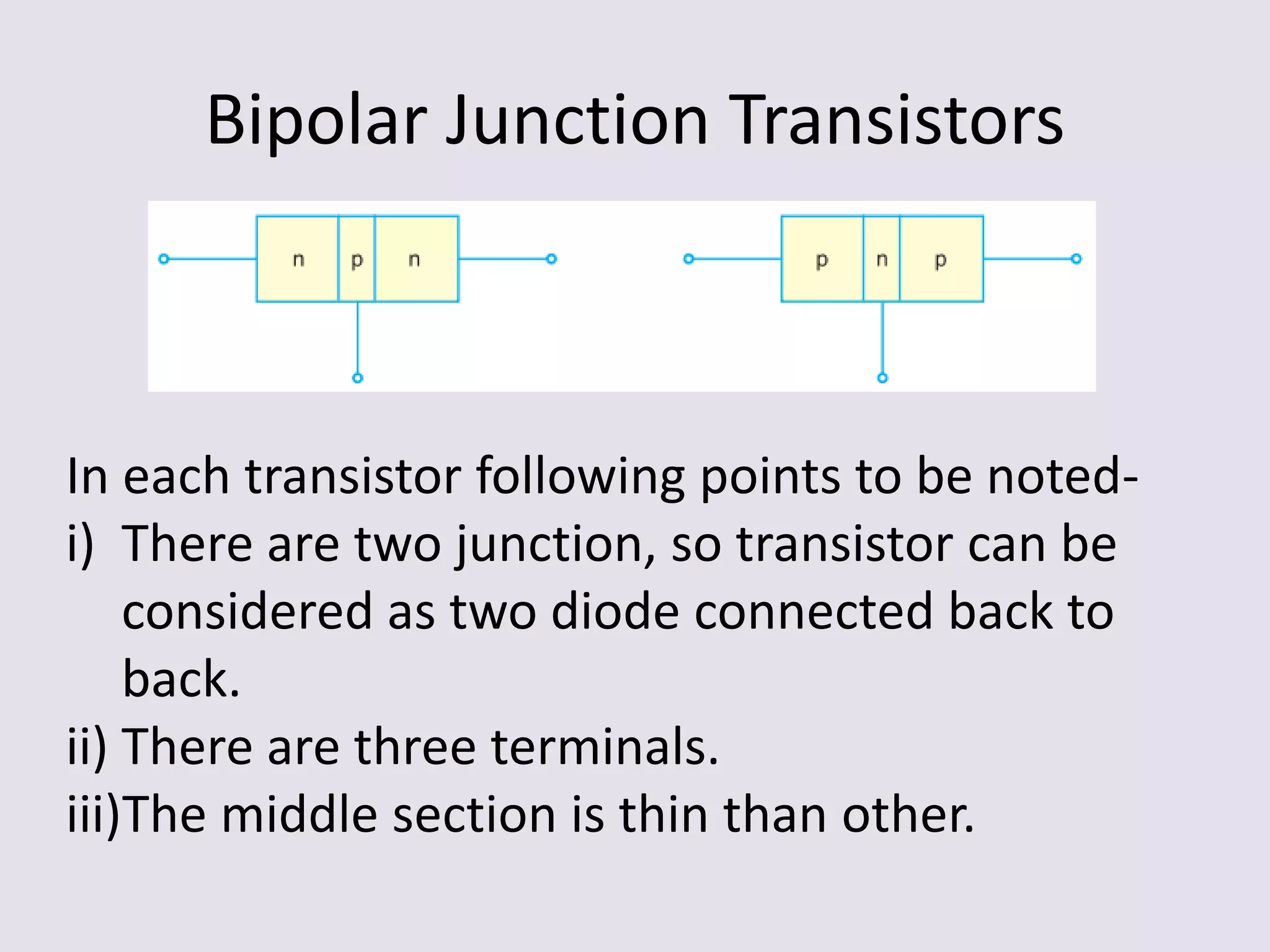 Presentation on bipolar junction transistor | PPTX