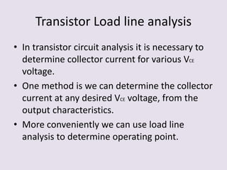 Presentation on bipolar junction transistor | PPTX