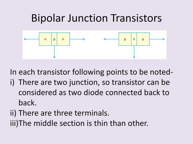 Presentation on bipolar junction transistor | PPTX | Consumer Electronics | Technology & Computing
