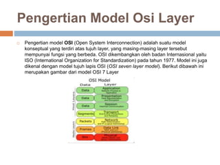 Prestation OSI Layer dan TCP IP | PPTX