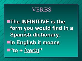 Prestenseof Ar Verbs | PPT