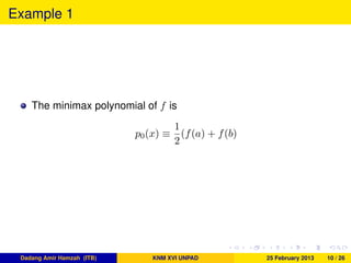 Best polynomial approximation | PDF