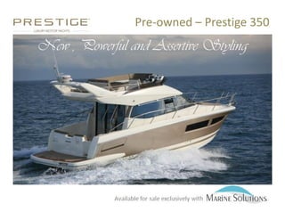 Prestige-350 luxury yacht with advance tech..pdf