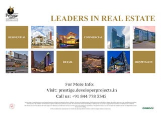 Prestige city eden park at sarjapur, bangalore brochure | PDF