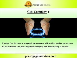 Gas Company | PPT