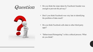 Case Analysis Presentation On Facebook Data Breach | PPTX