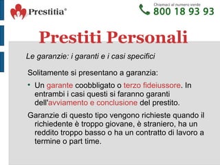 Prestiti personali | PPT