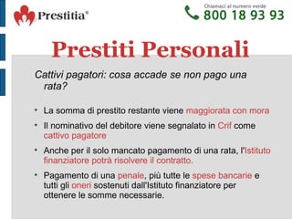 Prestiti personali | PPT