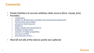 Presto - SQL on anything | PDF