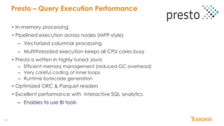 Presto - SQL on anything | PDF | Databases | Computer Software and Applications