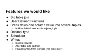 Netflix running Presto in the AWS Cloud | PPT