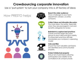 PRESTO digital ideation 2019 teaser presentation | PPT