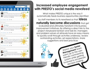 PRESTO digital ideation 2019 teaser presentation | PPT