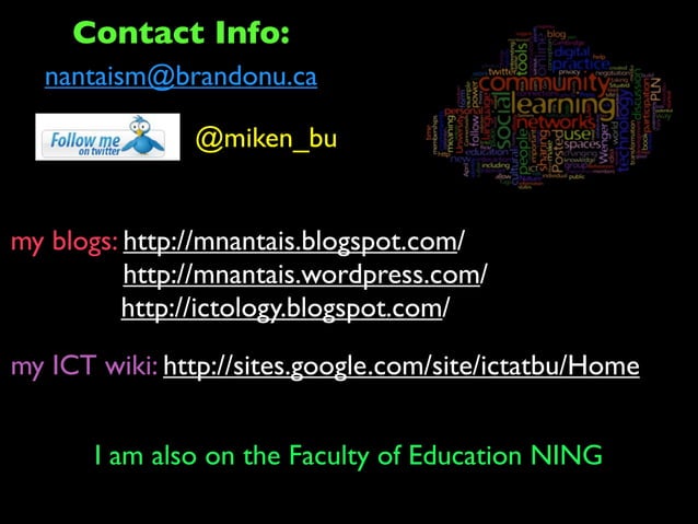 Building a PLN - a personal story | PPT